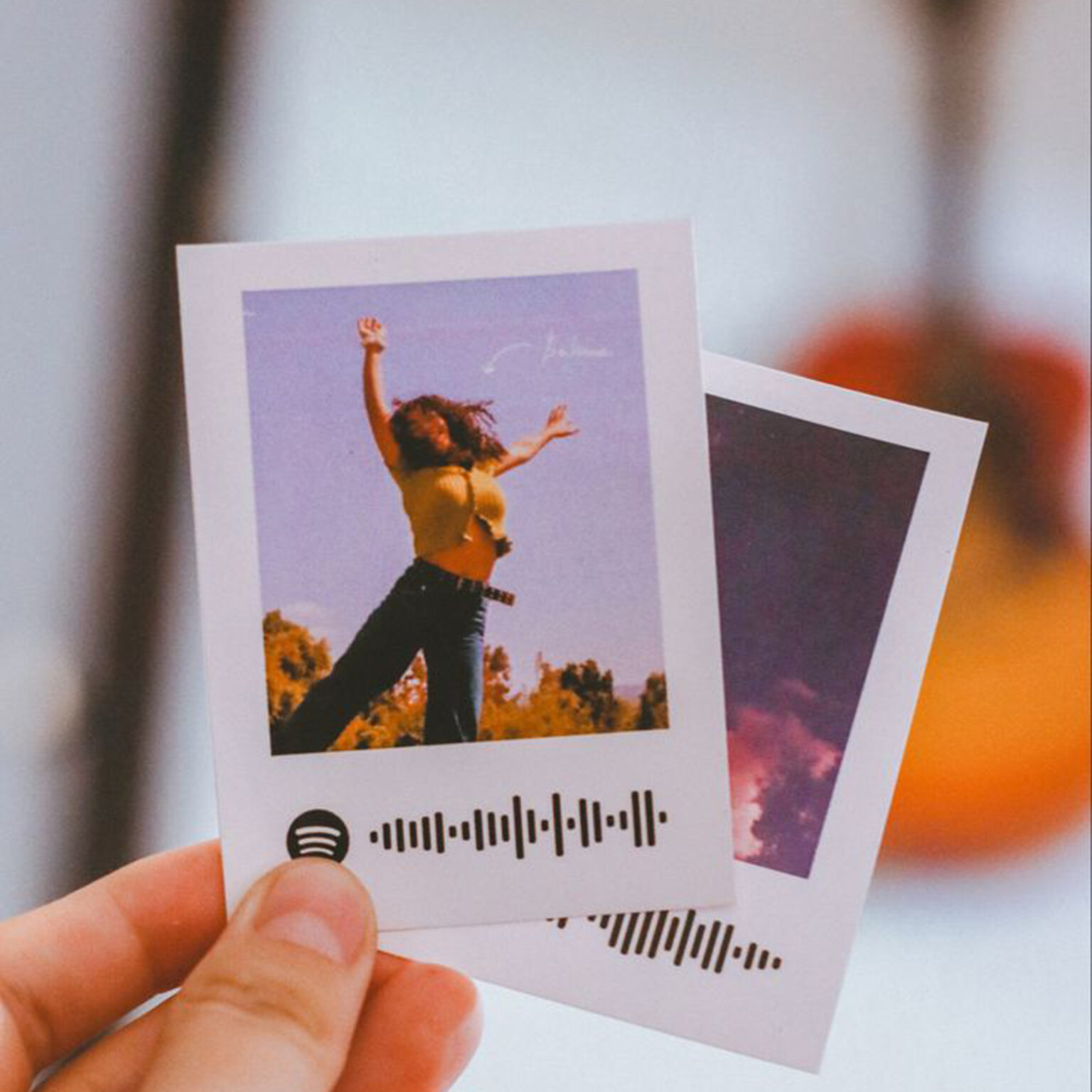 Spotify Ring Polaroids - MEMORIZER